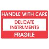 Fragile Handle With Care Delicate Instruments Label 2” x 3 ...